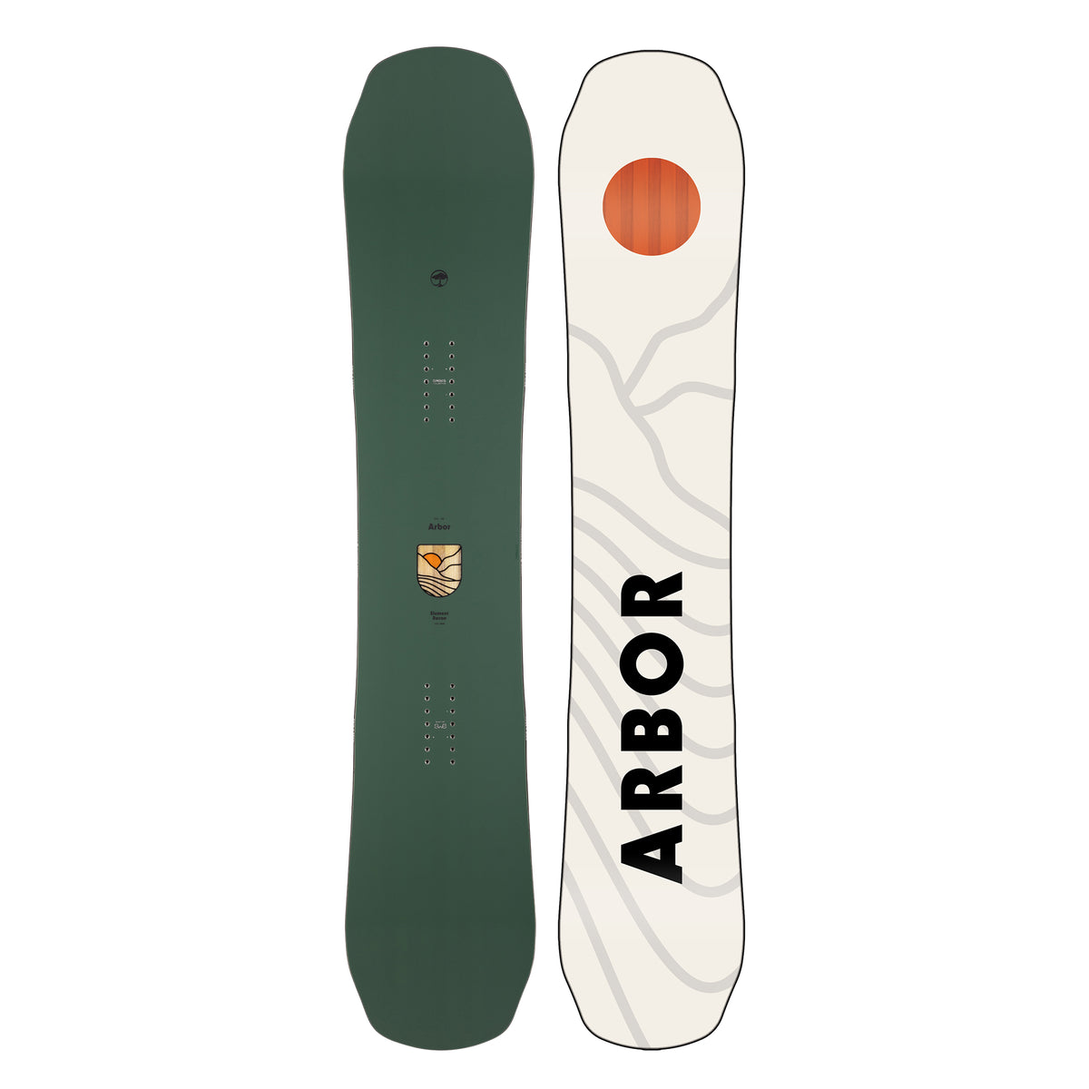 Snowboard ARBOR ELEMENT CAMBER Women's 2024- Snow Alley- Free shipping