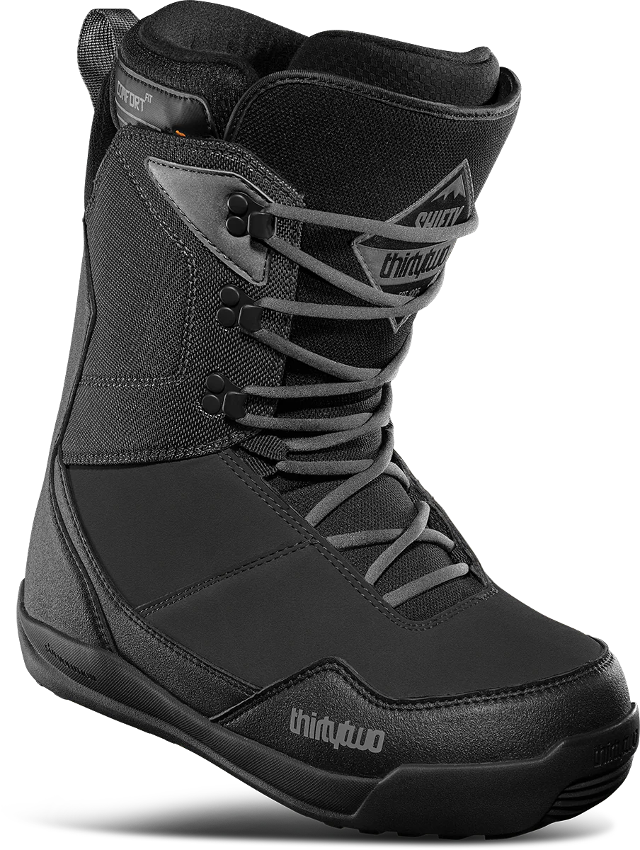 Snowboard Boots THIRTYTWO SHIFTY Lace, Mens-Black-2025 – Snow Alley