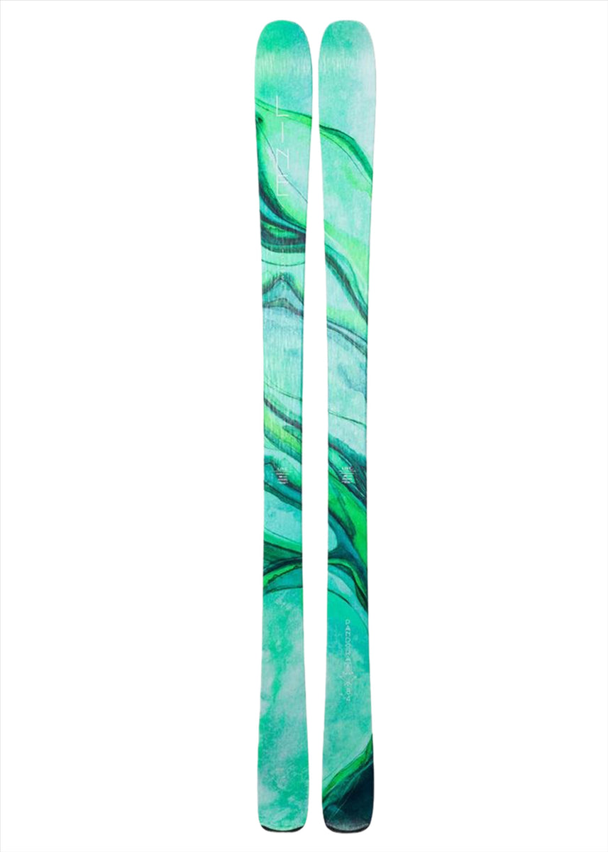 LINE Skis PANDORA 84, Includes Marker Bindings- Green Teal- Snow Alley ...