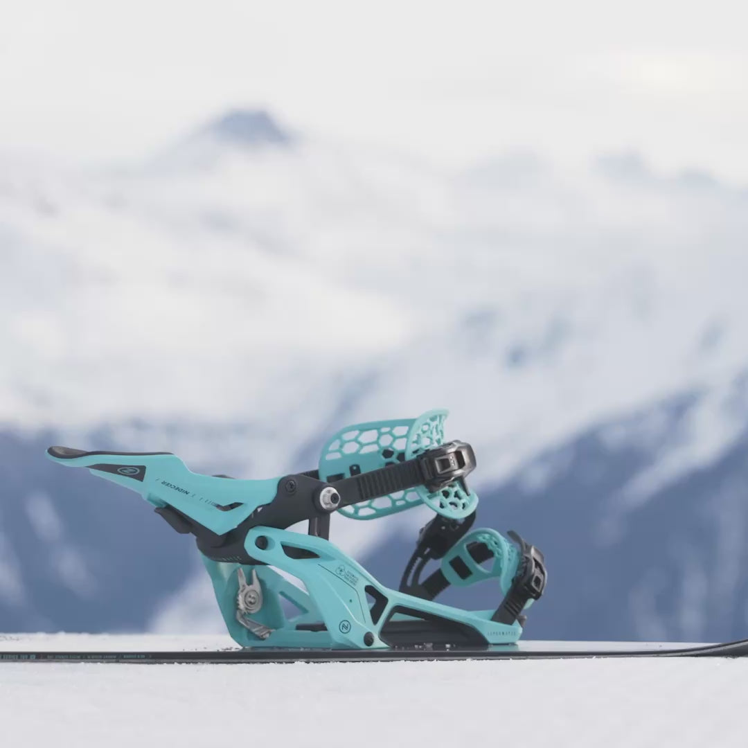 Snowboard Bindings Nidecker SUPERMATIC - Universal-Snow Alley- free ...
